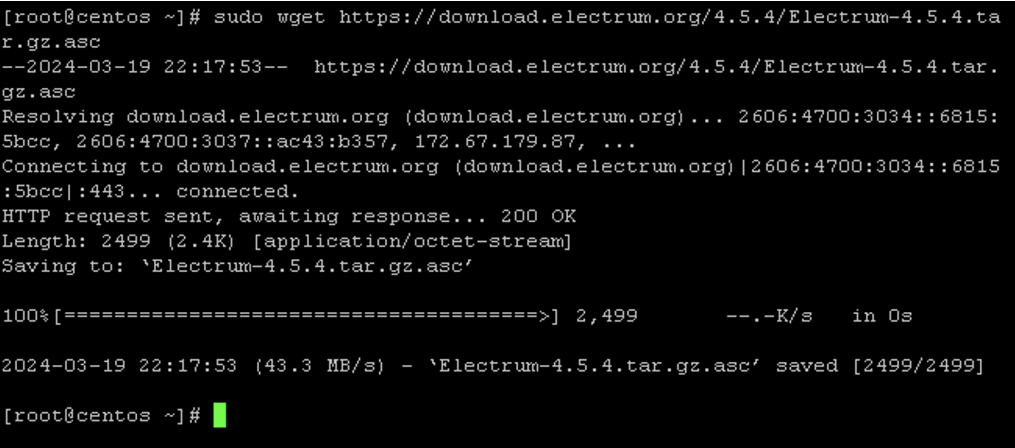 How to Install Electrum Crypto Wallet on CentOS 7 – Wave Layer Blog