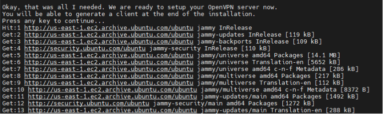 How to install OpenVPN on Ubuntu 22.04 – Wave Layer Blog