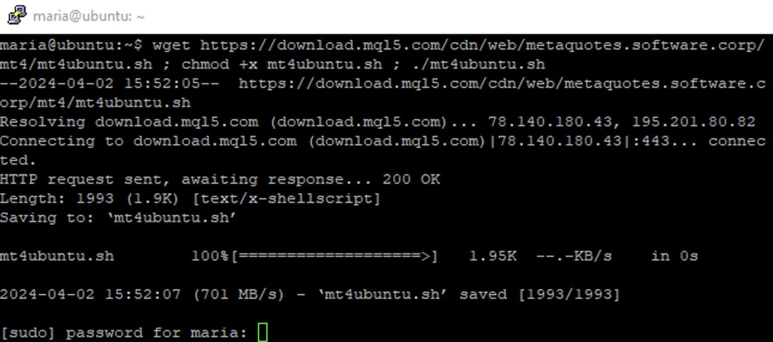How to Install MetaTrader 4 (MT4) on Ubuntu 22.04 – Wave Layer Blog
