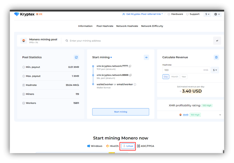 How to install Kryptex Miner on Ubuntu – Wave Layer Blog